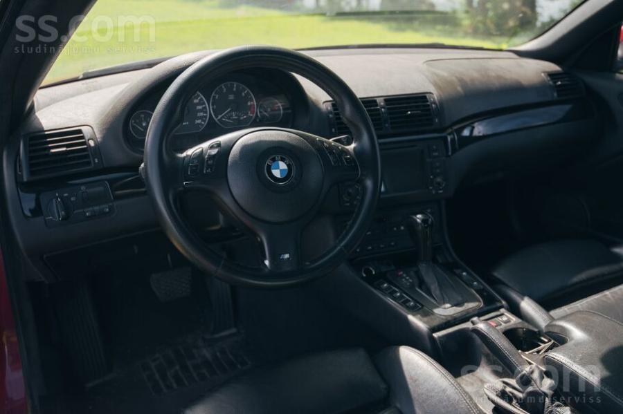 Red BMW 330 2000 in Riga, with an engine capacity of 3.00 L and mileage of 290 thousand km for 4050 €, photo 10 on AUTOMOTO.COM.LV