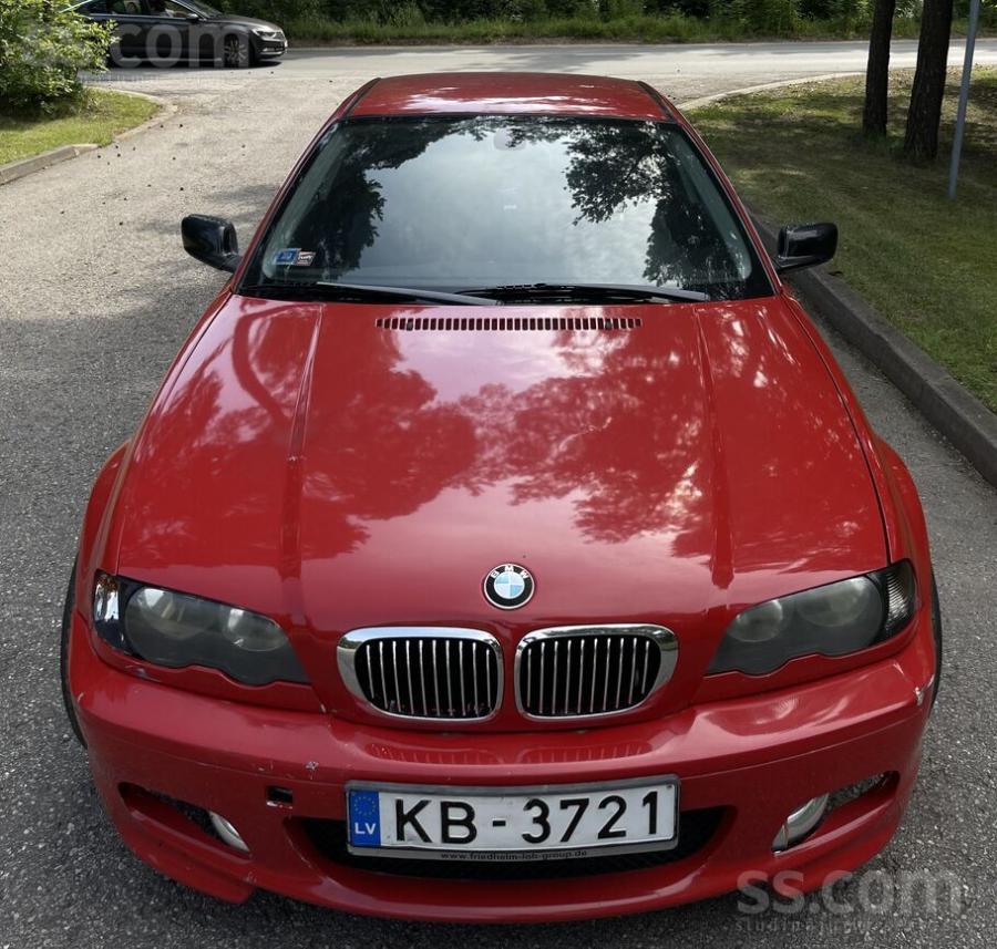 Red BMW 330 2000 in Riga, with an engine capacity of 3.00 L and mileage of 310 thousand km for 6900 €, photo 3 on AUTOMOTO.COM.LV