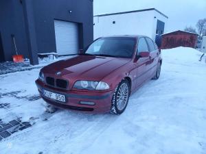 Red BMW 330 2000 in Vilnius, with an engine capacity of 2.93 L and mileage of 427 thousand km for 1650 €, photo  on AUTOMOTO.COM.LV