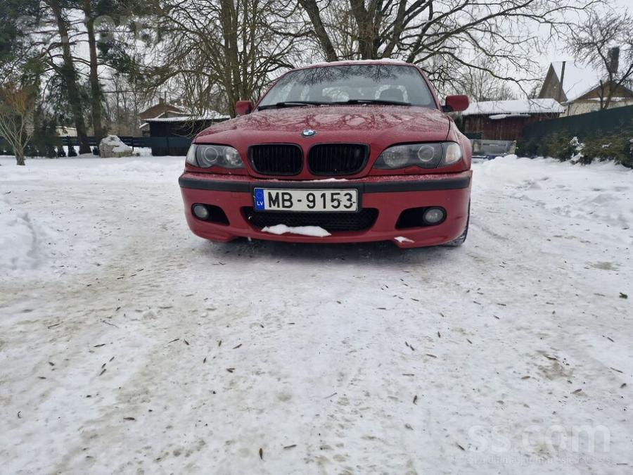 Sarkans BMW 330 2002 Liepāja, ar dzinēja tilpumu 3.00 L un nobraukumu 440 tūkst. km par 2600 €, foto 1 vietnē AUTOMOTO.COM.LV