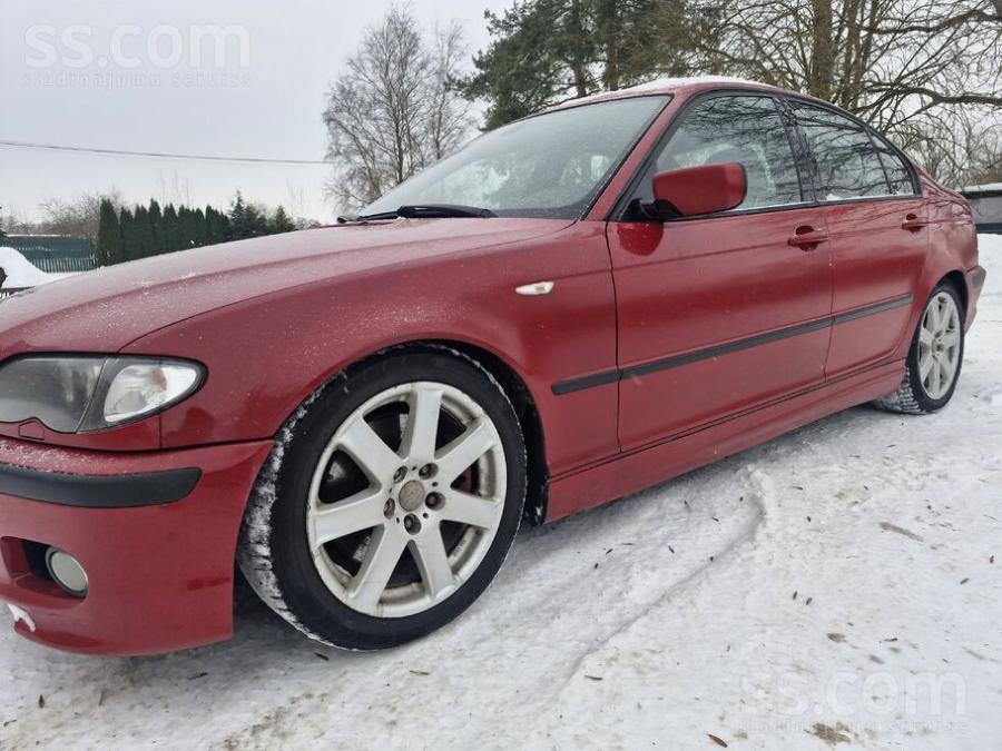 Sarkans BMW 330 2002 Liepāja, ar dzinēja tilpumu 3.00 L un nobraukumu 440 tūkst. km par 2600 €, foto 2 vietnē AUTOMOTO.COM.LV