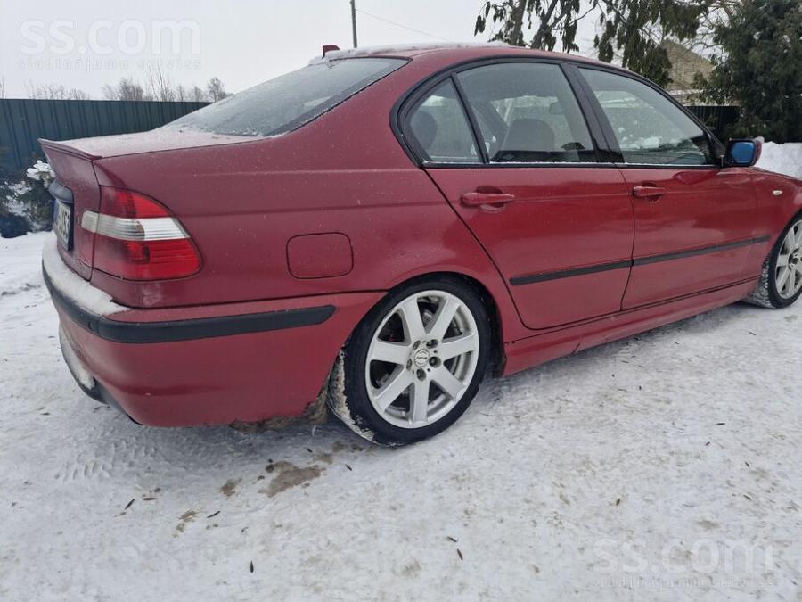 Sarkans BMW 330 2002 Liepāja, ar dzinēja tilpumu 3.00 L un nobraukumu 440 tūkst. km par 2600 €, foto 3 vietnē AUTOMOTO.COM.LV