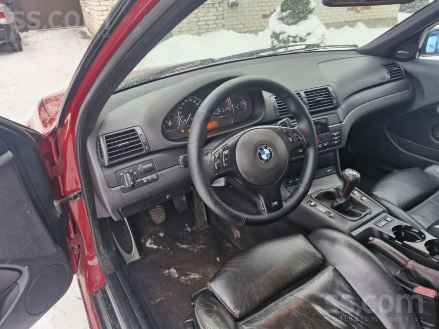 Sarkans BMW 330 2002 Liepāja, ar dzinēja tilpumu 3.00 L un nobraukumu 440 tūkst. km par 2600 €, foto 6 vietnē AUTOMOTO.COM.LV
