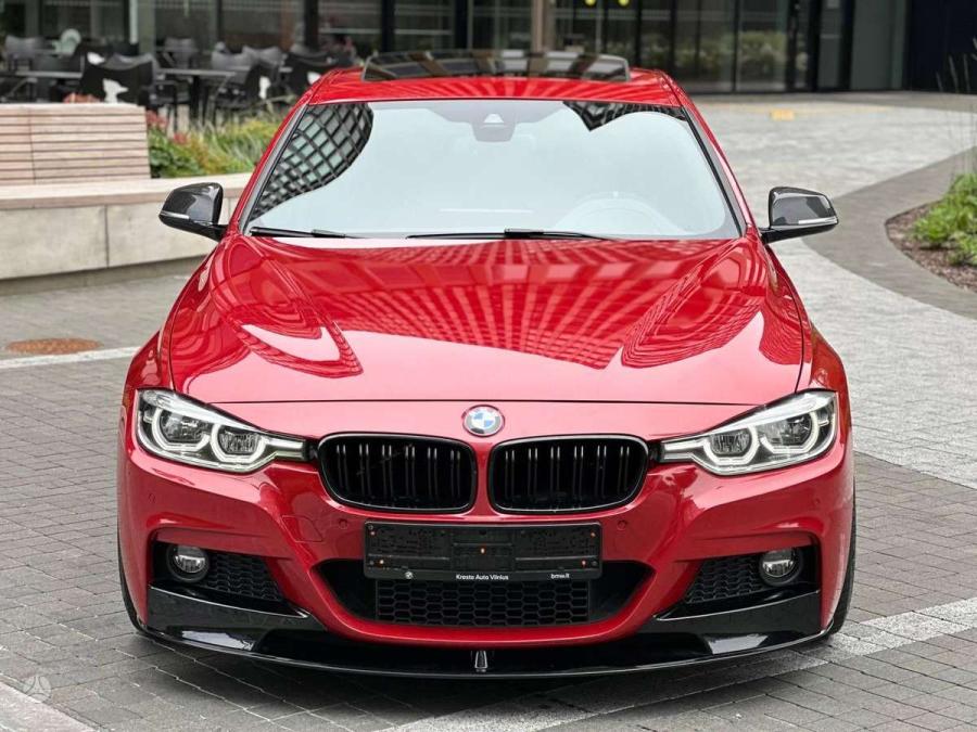 Sarkans BMW 330 2017 Viļņa, ar dzinēja tilpumu 2.00 L un nobraukumu 160 tūkst. km par 19750 €, foto 5 vietnē AUTOMOTO.COM.LV