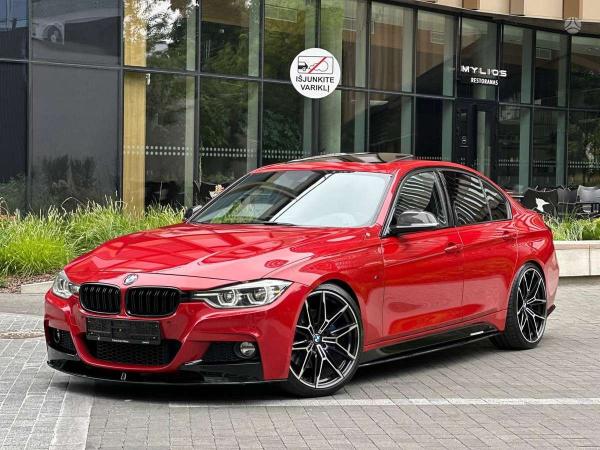 Sarkans BMW 330 2017 Viļņa, ar dzinēja tilpumu 2.00 L un nobraukumu 160 tūkst. km par 19750 €, foto 6 vietnē AUTOMOTO.COM.LV