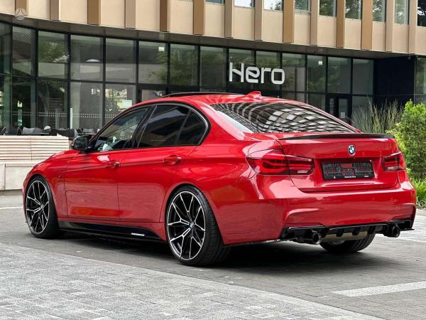 Sarkans BMW 330 2017 Viļņa, ar dzinēja tilpumu 2.00 L un nobraukumu 160 tūkst. km par 19750 €, foto 9 vietnē AUTOMOTO.COM.LV