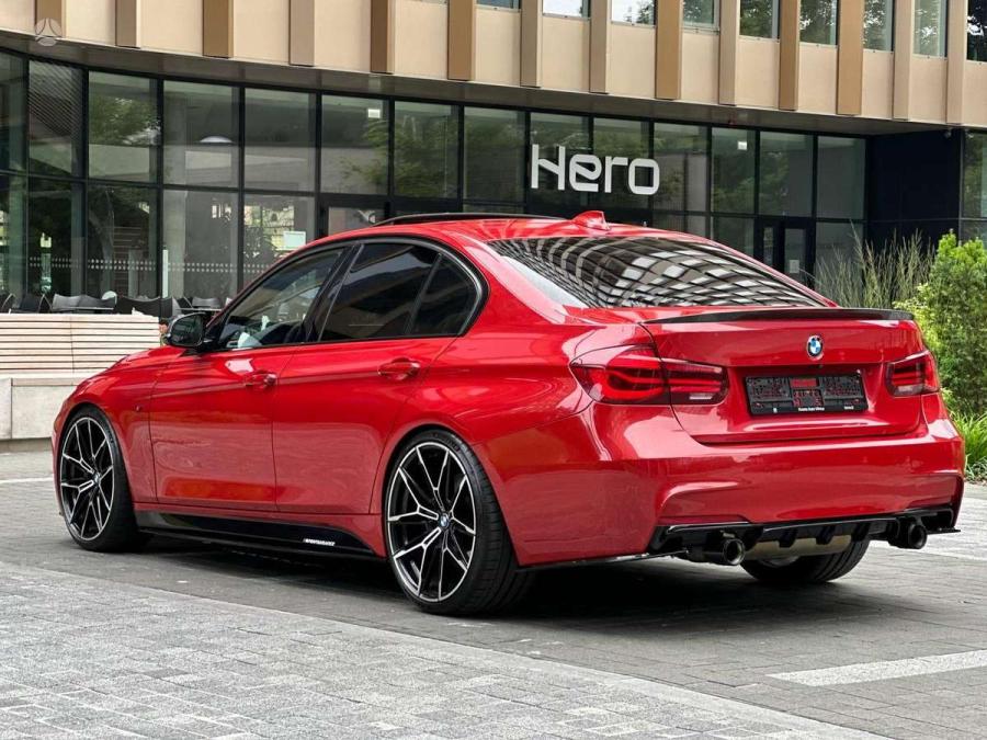 Sarkans BMW 330 2017 Viļņa, ar dzinēja tilpumu 2.00 L un nobraukumu 160 tūkst. km par 19750 €, foto 10 vietnē AUTOMOTO.COM.LV