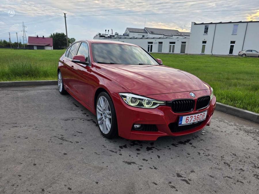 Sarkans BMW 330 2018 Jonava, ar dzinēja tilpumu 2.00 L un nobraukumu 118 tūkst. km par 17850 €, foto 5 vietnē AUTOMOTO.COM.LV