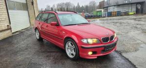 Red BMW 330 2004 in Rokiskis, with an engine capacity of 3.00 L and mileage of 281 thousand km for 2950 €, photo  on AUTOMOTO.COM.LV