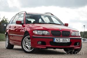 Red BMW 330 2004 in Tukums, with an engine capacity of 3.00 L and mileage of 362 thousand km for 4990 €, photo  on AUTOMOTO.COM.LV