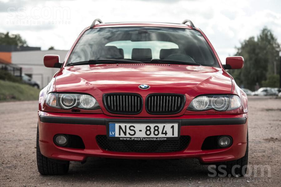 Sarkans BMW 330 2004 Tukums, ar dzinēja tilpumu 3.00 L un nobraukumu 362 tūkst. km par 4990 €, foto 9 vietnē AUTOMOTO.COM.LV