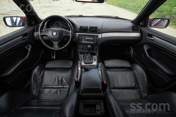 Sarkans BMW 330 2004 Tukums, ar dzinēja tilpumu 3.00 L un nobraukumu 362 tūkst. km par 4990 €, foto 9 vietnē AUTOMOTO.COM.LV