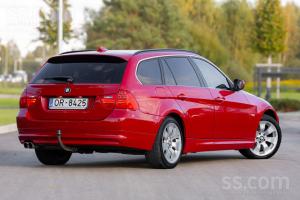 Red BMW 330 2011 in Jelgava, with an engine capacity of 3.00 L and mileage of 0 thousand km for 5500 €, photo 7 on AUTOMOTO.COM.LV