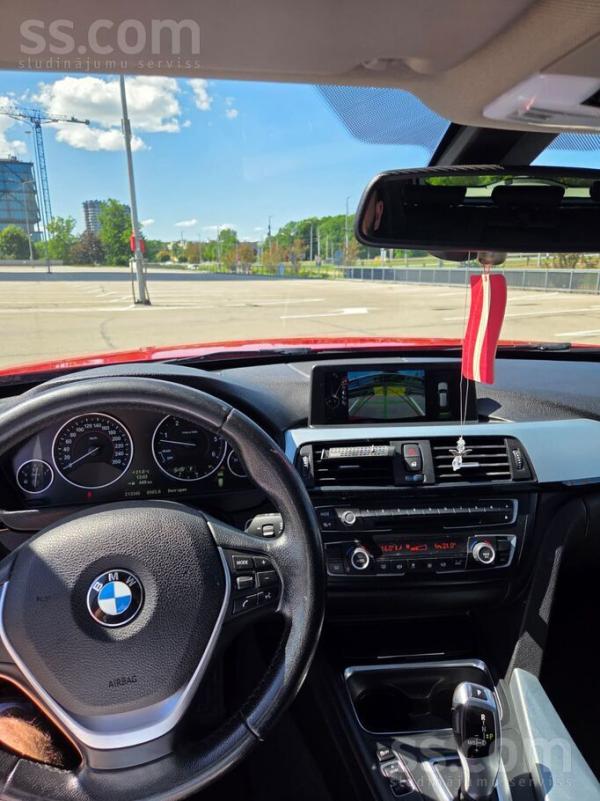 Red BMW 330 2014 in Riga, with an engine capacity of 3.00 L and mileage of 214 thousand km for 12000 €, photo 3 on AUTOMOTO.COM.LV