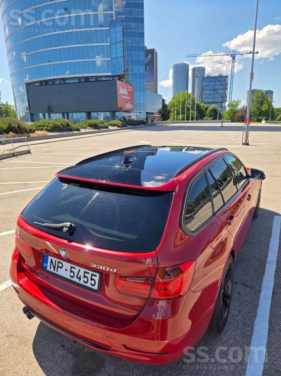 Sarkans BMW 330 2014 Rīga, ar dzinēja tilpumu 3.00 L un nobraukumu 214 tūkst. km par 12000 €, foto 7 vietnē AUTOMOTO.COM.LV