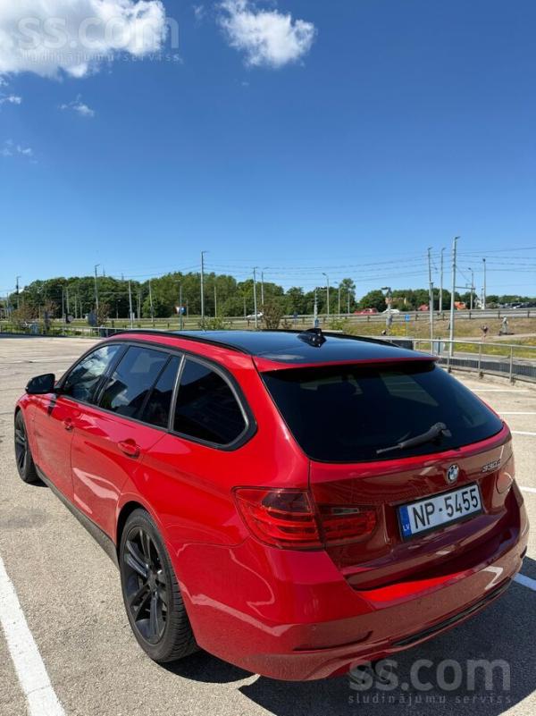 Red BMW 330 2014 in Riga, with an engine capacity of 3.00 L and mileage of 214 thousand km for 12000 €, photo 7 on AUTOMOTO.COM.LV