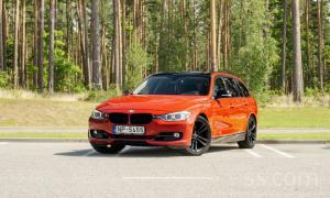 Красный БМВ 330 2014 в Рига, объемом двигателя 3.00 л и пробегом 214 тыс. км за 12490 €, фото 5 на AUTOMOTO.COM.LV