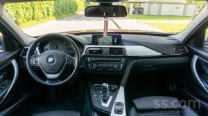 Red BMW 330 2014 in Riga, with an engine capacity of 3.00 L and mileage of 214 thousand km for 11590 €, photo 12 on AUTOMOTO.COM.LV