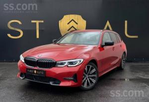 Red BMW 330 2019 in Tukums, with an engine capacity of 3.00 L and mileage of 136 thousand km for 23990 €, photo  on AUTOMOTO.COM.LV