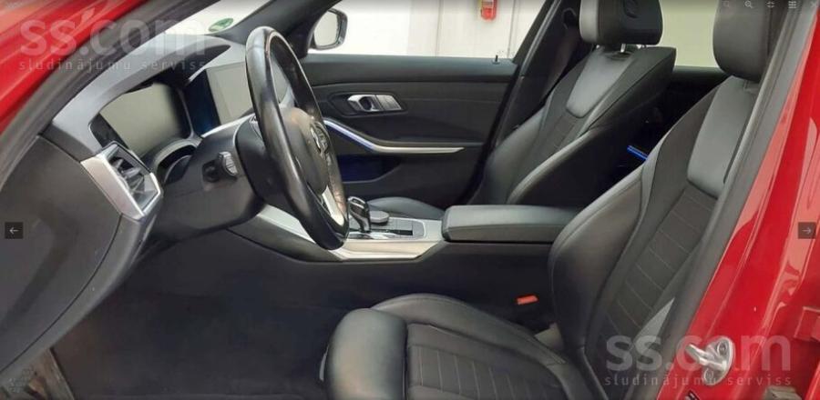 Sarkans BMW 330 2019 Tukums, ar dzinēja tilpumu 3.00 L un nobraukumu 136 tūkst. km par 23990 €, foto 5 vietnē AUTOMOTO.COM.LV
