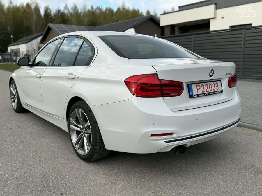 BMW 330 2017 in Vilnius, with an engine capacity of 2.00 L and mileage of 185 thousand km for 14700 €, photo 5 on AUTOMOTO.COM.LV