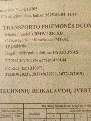 BMW 330 2003 Kauņa, ar dzinēja tilpumu 3.00 L un nobraukumu 314 tūkst. km par 2350 €, foto 14 vietnē AUTOMOTO.COM.LV