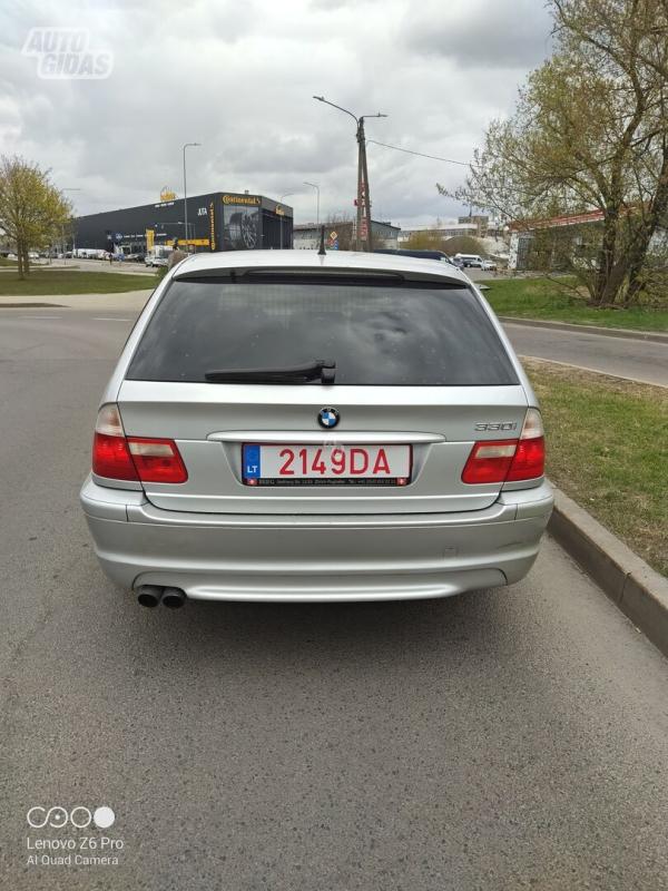 BMW 330 2003 in Vilnius, with an engine capacity of 3.00 L and mileage of 184 thousand km for 5000 €, photo 5 on AUTOMOTO.COM.LV