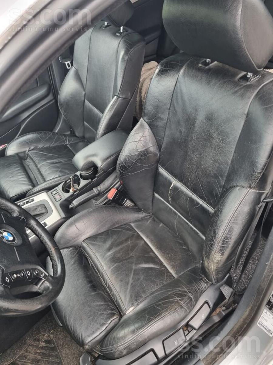 BMW 330 2003 in Daugavpils, with an engine capacity of 3.00 L and mileage of 370 thousand km for 2100 €, photo 12 on AUTOMOTO.COM.LV