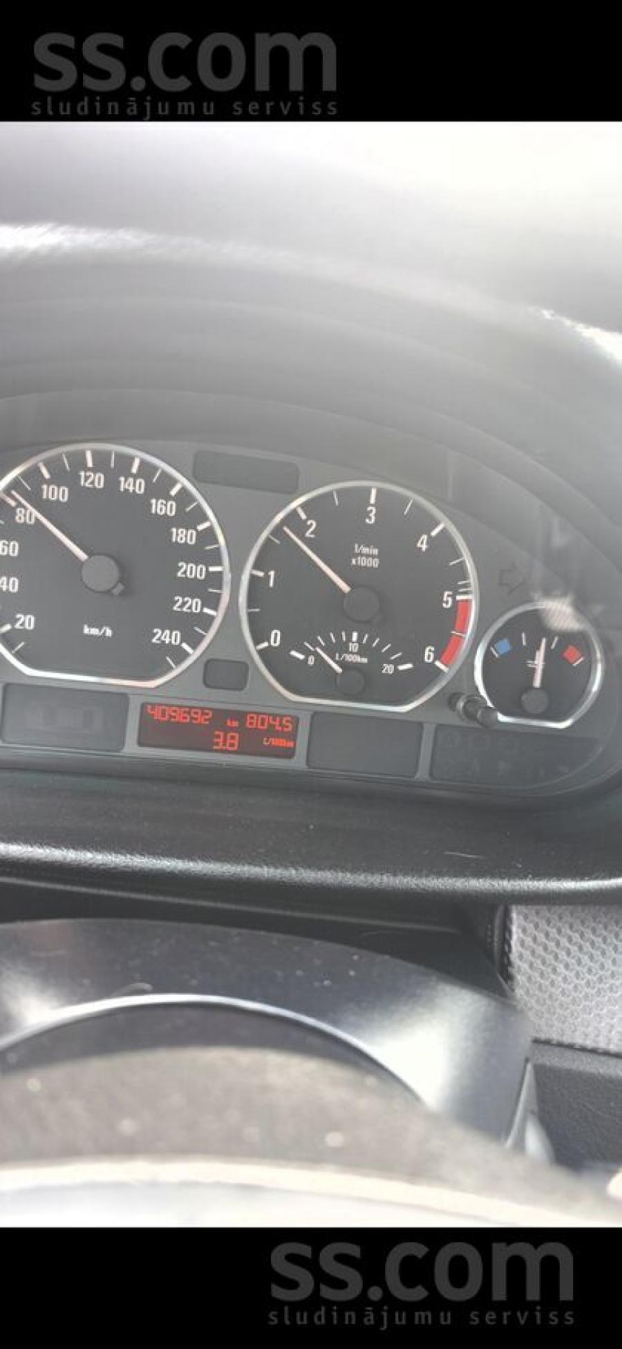 BMW 330 2003 in Riga, with an engine capacity of 3.00 L and mileage of 410 thousand km for 5200 €, photo 6 on AUTOMOTO.COM.LV