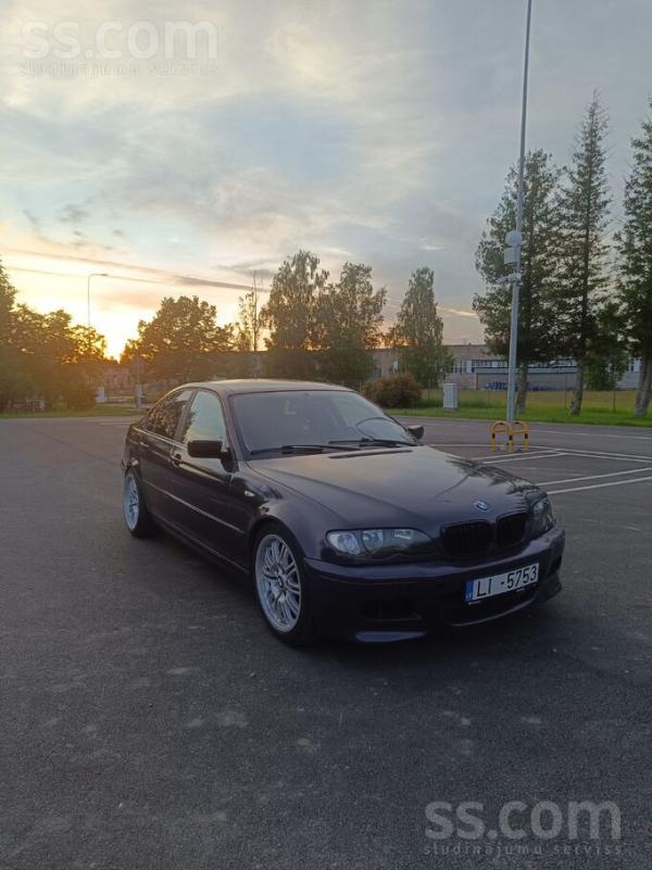 Violet BMW 330 2001 in Saldus, with an engine capacity of 3.00 L and mileage of 415 thousand km for 3700 €, photo 2 on AUTOMOTO.COM.LV