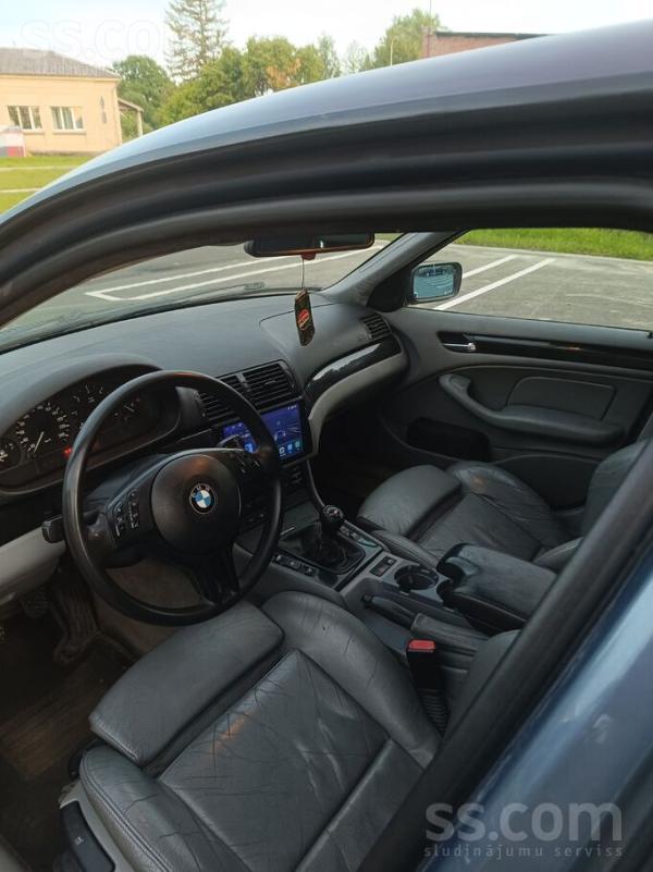 Violet BMW 330 2001 in Saldus, with an engine capacity of 3.00 L and mileage of 415 thousand km for 3700 €, photo 5 on AUTOMOTO.COM.LV