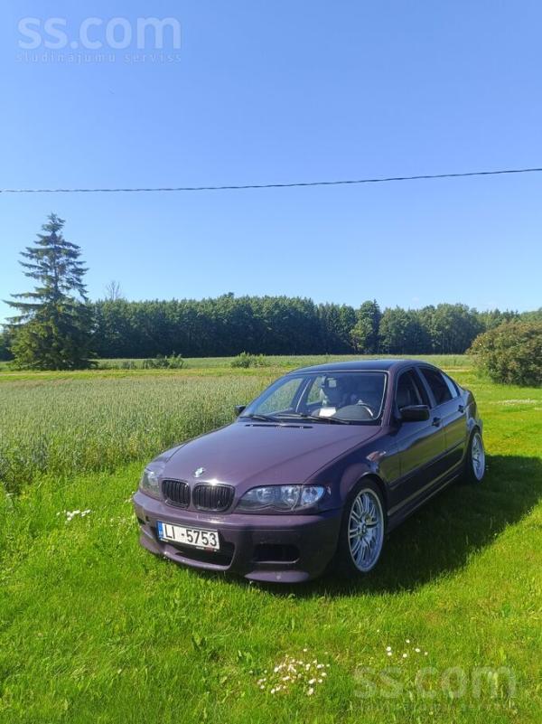 Violet BMW 330 2001 in Saldus, with an engine capacity of 3.00 L and mileage of 415 thousand km for 3700 €, photo 9 on AUTOMOTO.COM.LV