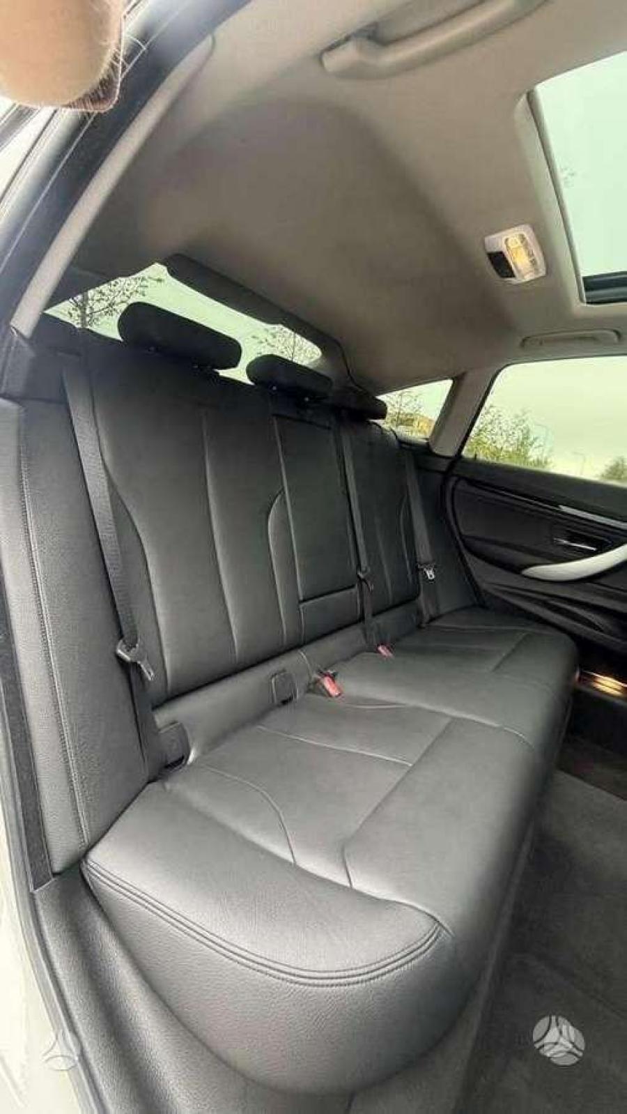 White BMW 330 2014 in Siauliai, with an engine capacity of 2.99 L and mileage of 244 thousand km for 13550 €, photo 28 on AUTOMOTO.COM.LV