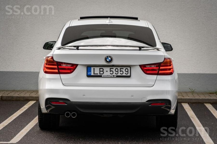 White BMW 330 2015 in Riga, with an engine capacity of 3.00 L and mileage of 274 thousand km for 14750 €, photo 6 on AUTOMOTO.COM.LV