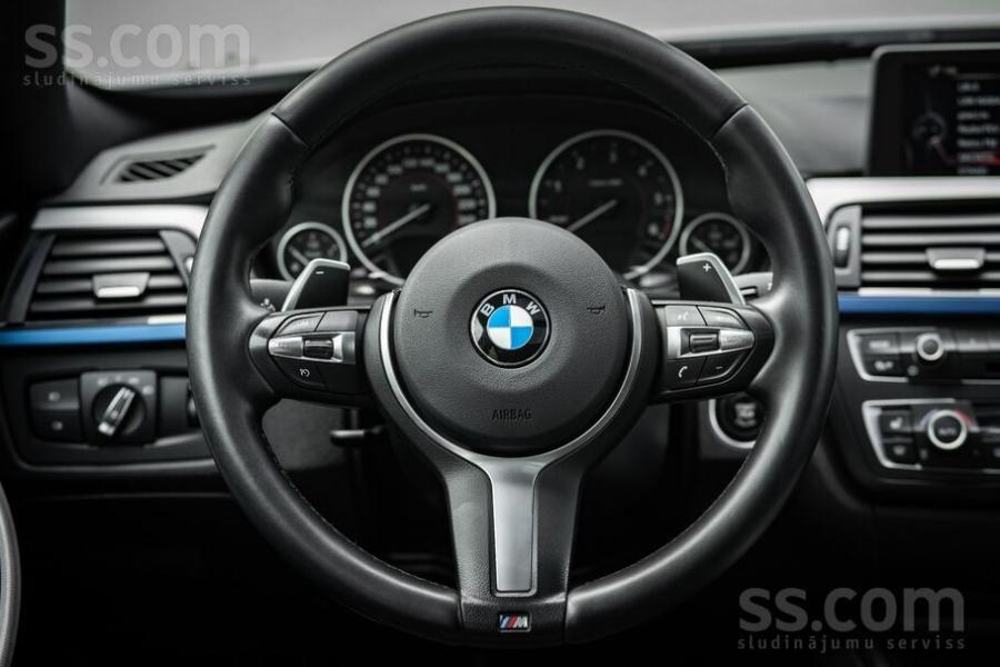 White BMW 330 2015 in Riga, with an engine capacity of 3.00 L and mileage of 274 thousand km for 14750 €, photo 20 on AUTOMOTO.COM.LV