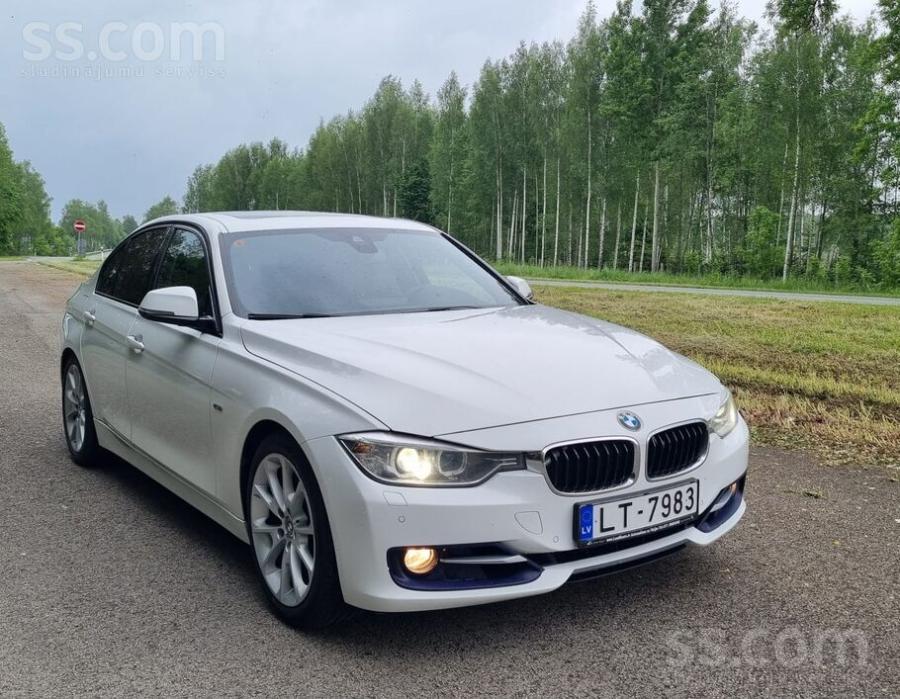 White BMW 330 2012 in Ogre, with an engine capacity of 3.00 L and mileage of 311 thousand km for 14000 €, photo 1 on AUTOMOTO.COM.LV