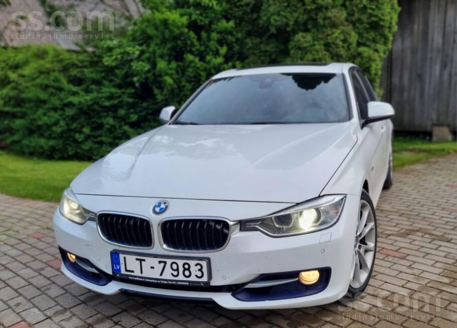 White BMW 330 2012 in Ogre, with an engine capacity of 3.00 L and mileage of 311 thousand km for 13000 €, photo 2 on AUTOMOTO.COM.LV