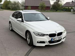 White BMW 330 2013 in Vilnius, with an engine capacity of 2.99 L and mileage of 267 thousand km for 12750 €, photo 4 on AUTOMOTO.COM.LV