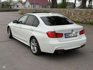 White BMW 330 2013 in Vilnius, with an engine capacity of 2.99 L and mileage of 267 thousand km for 12750 €, photo 7 on AUTOMOTO.COM.LV
