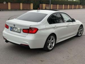 White BMW 330 2013 in Vilnius, with an engine capacity of 2.99 L and mileage of 267 thousand km for 12750 €, photo 8 on AUTOMOTO.COM.LV
