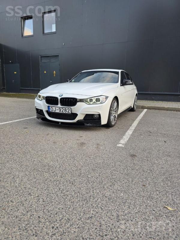 White BMW 330 2013 in Riga, with an engine capacity of 3.00 L and mileage of 243 thousand km for 15200 €, photo 1 on AUTOMOTO.COM.LV