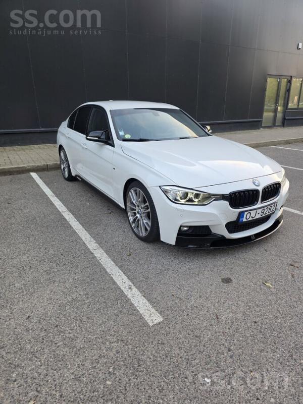 White BMW 330 2013 in Riga, with an engine capacity of 3.00 L and mileage of 243 thousand km for 15200 €, photo 7 on AUTOMOTO.COM.LV