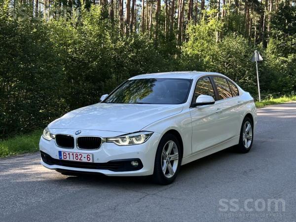 White BMW 330 2016 in Jelgava, with an engine capacity of 3.00 L and mileage of 0 thousand km for 12700 €, photo 1 on AUTOMOTO.COM.LV