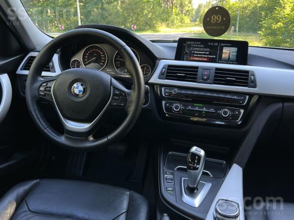 White BMW 330 2016 in Jelgava, with an engine capacity of 3.00 L and mileage of 0 thousand km for 12990 €, photo 7 on AUTOMOTO.COM.LV