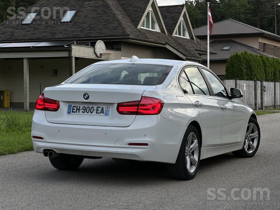 Balts BMW 330 2016 Jelgava, ar dzinēja tilpumu 3.00 L un nobraukumu 0 tūkst. km par 12800 €, foto 5 vietnē AUTOMOTO.COM.LV