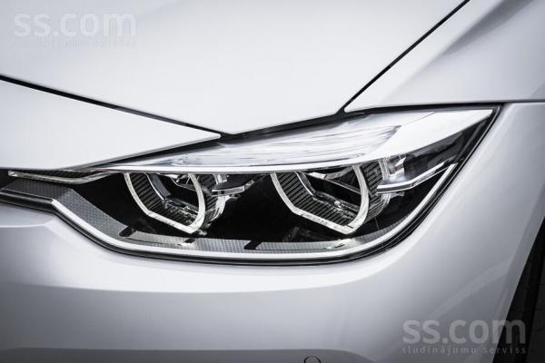 BMW 330 2016 in Riga on AUTOMOTO.COM.LV White BMW 330 2016 in Riga, with an engine capacity of 3.00 L and mileage of 222 thousand km for 14500 €, photo 9 on AUTOMOTO.COM.LV