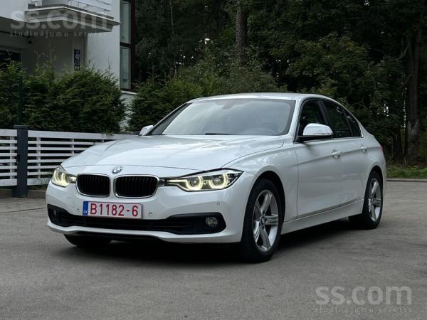 White BMW 330 2016 in Riga, with an engine capacity of 3.00 L and mileage of 210 thousand km for 12500 €, photo 3 on AUTOMOTO.COM.LV