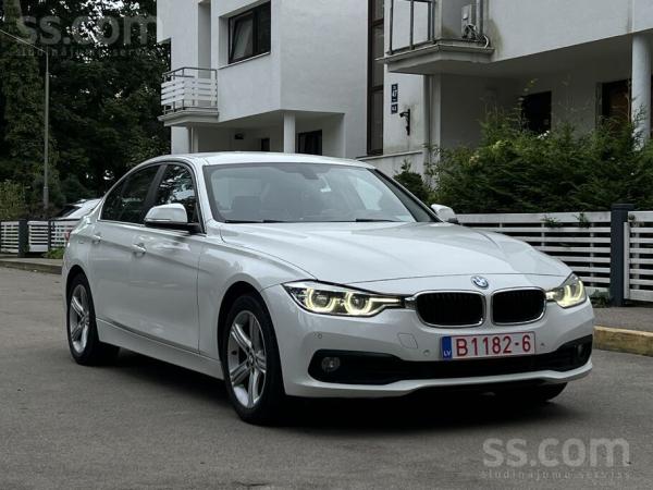 White BMW 330 2016 in Riga, with an engine capacity of 3.00 L and mileage of 210 thousand km for 12500 €, photo 4 on AUTOMOTO.COM.LV