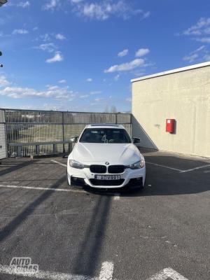 White BMW 330 2017 in Vilnius, with an engine capacity of 2.00 L and mileage of 186 thousand km for 13950 €, photo 6 on AUTOMOTO.COM.LV