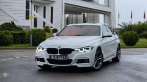 White BMW 330 2017 in Elektrenai, with an engine capacity of 2.00 L and mileage of 107 thousand km for 14500 €, photo  on AUTOMOTO.COM.LV